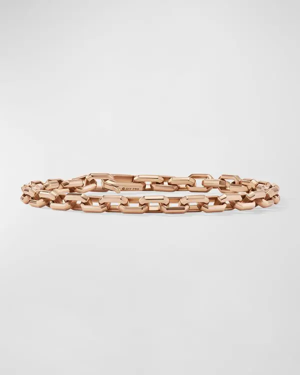 David Yurman Streamline Heirloom Link Bracelet In 18k 5.5mm Rose Gold